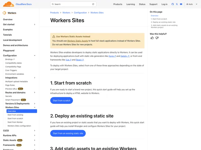 React Workers Template