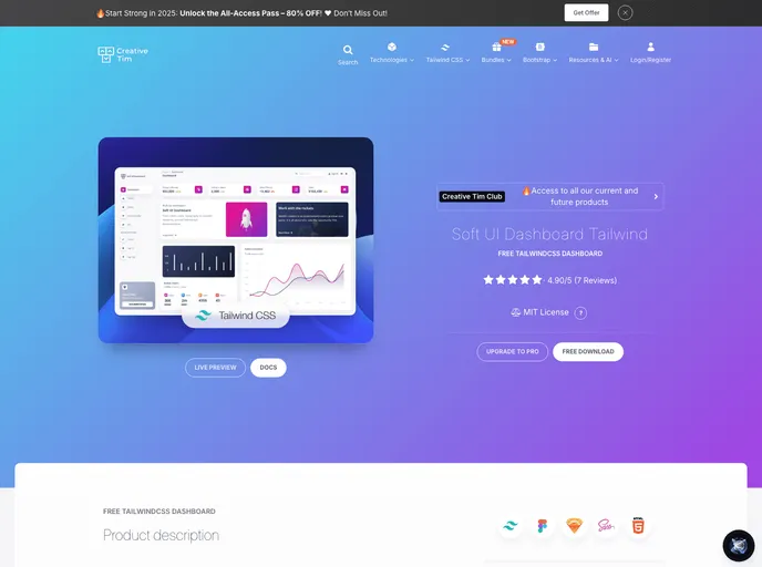 Soft Ui Dashboard Tailwind