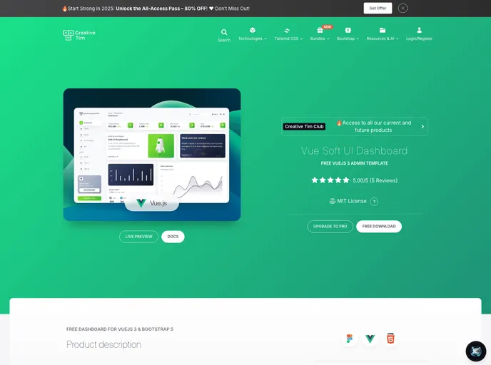 Vue Soft Ui Dashboard
