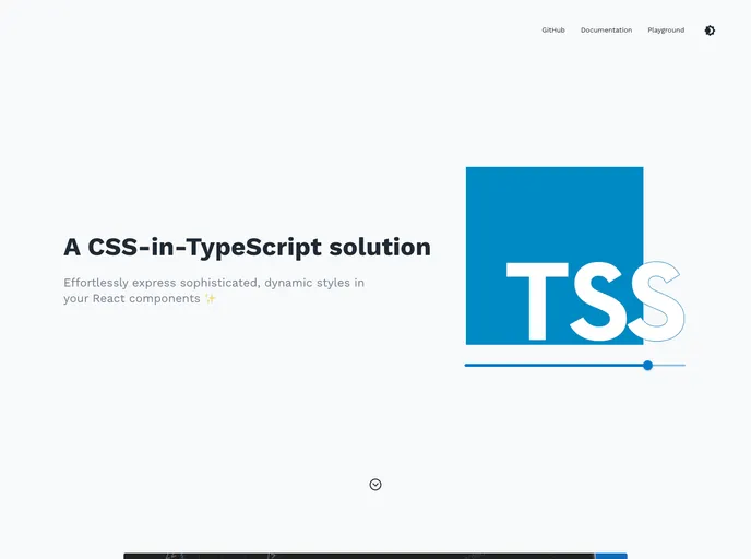 Tss React