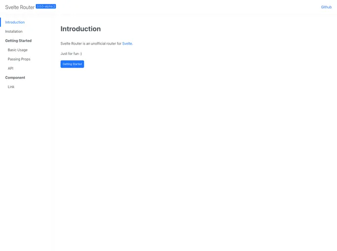 Svelte Router