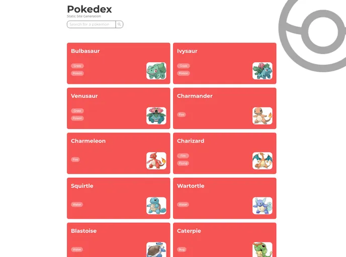 Pokedex Nextjs