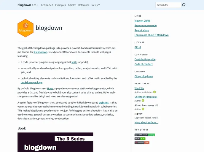 Blogdown