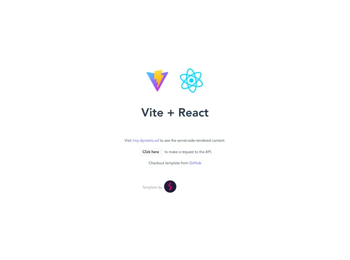 Monorepo Template React Monorepo Template React