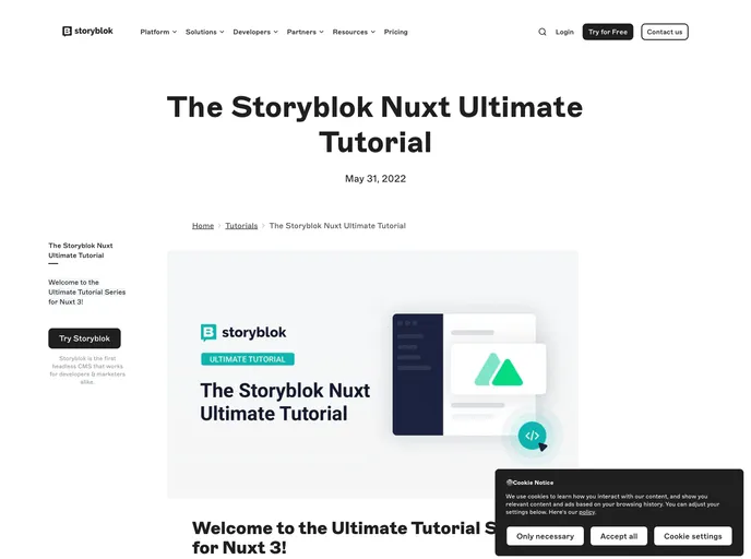 Storyblok Nuxt