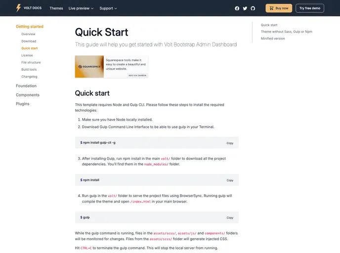 Volt Bootstrap 5 Dashboard