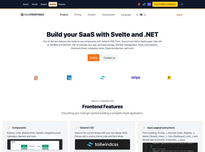 Svelte Saas Kit