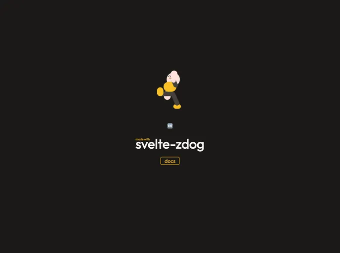 Svelte Zdog